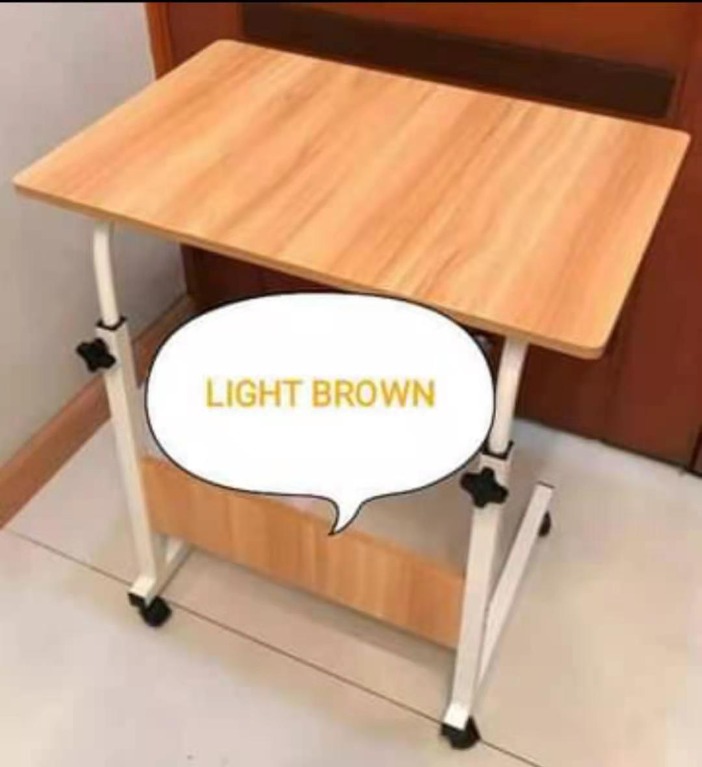 Adjustable & Portable Standing Computer Laptop Desk Bed Side Table with ...