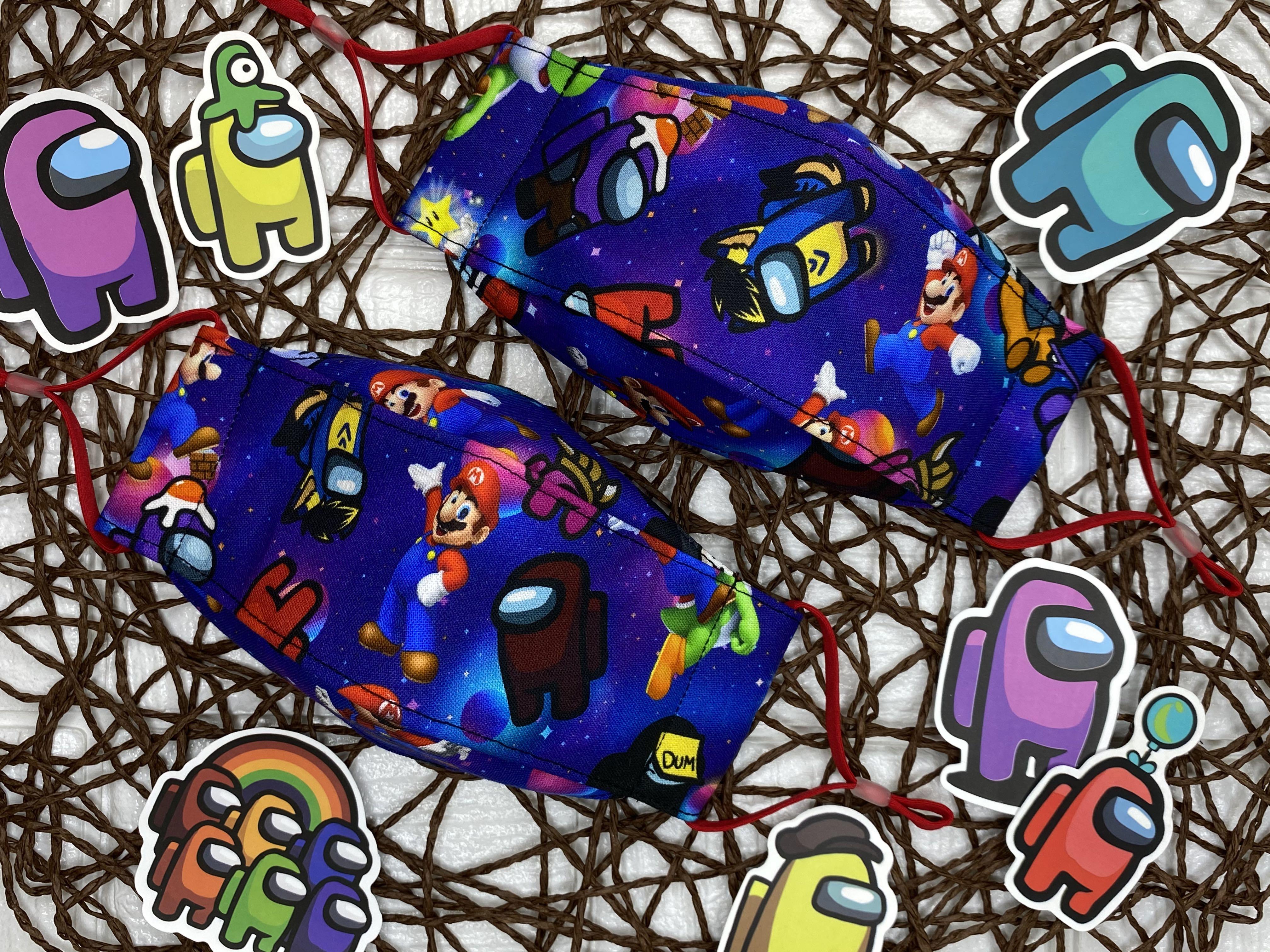 Among us mask 3D mask origami mask boat mask CNY mask handmade mask ...