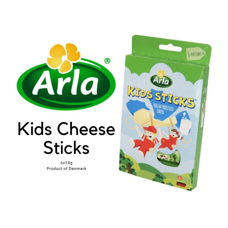 Arla Kids Cheese Sticks - Original (6x18g), Babies & Kids, Nursing ...