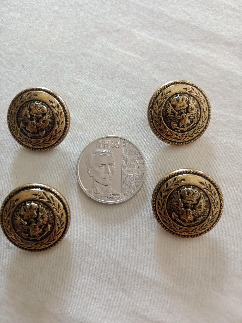 Authentic Vintage Burberry Buttons, Luxury, Accessories on Carousell