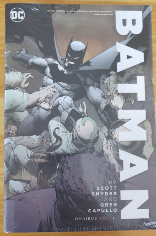 Batman by Scott Snyder & Greg Capullo Omnibus Vol. 1, Hobbies & Toys ...