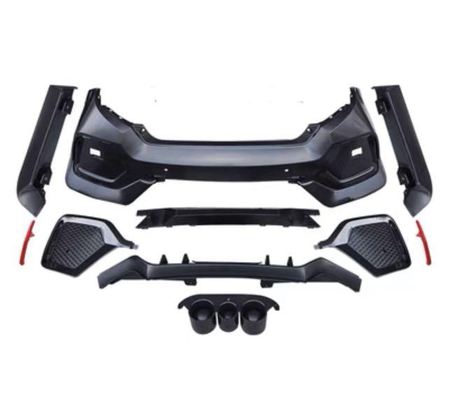 BODYKIT TYPE R CIVIC 16-21 HONDA 10TH GEN VTEC VTI SEDAN TURBO 2016 ...