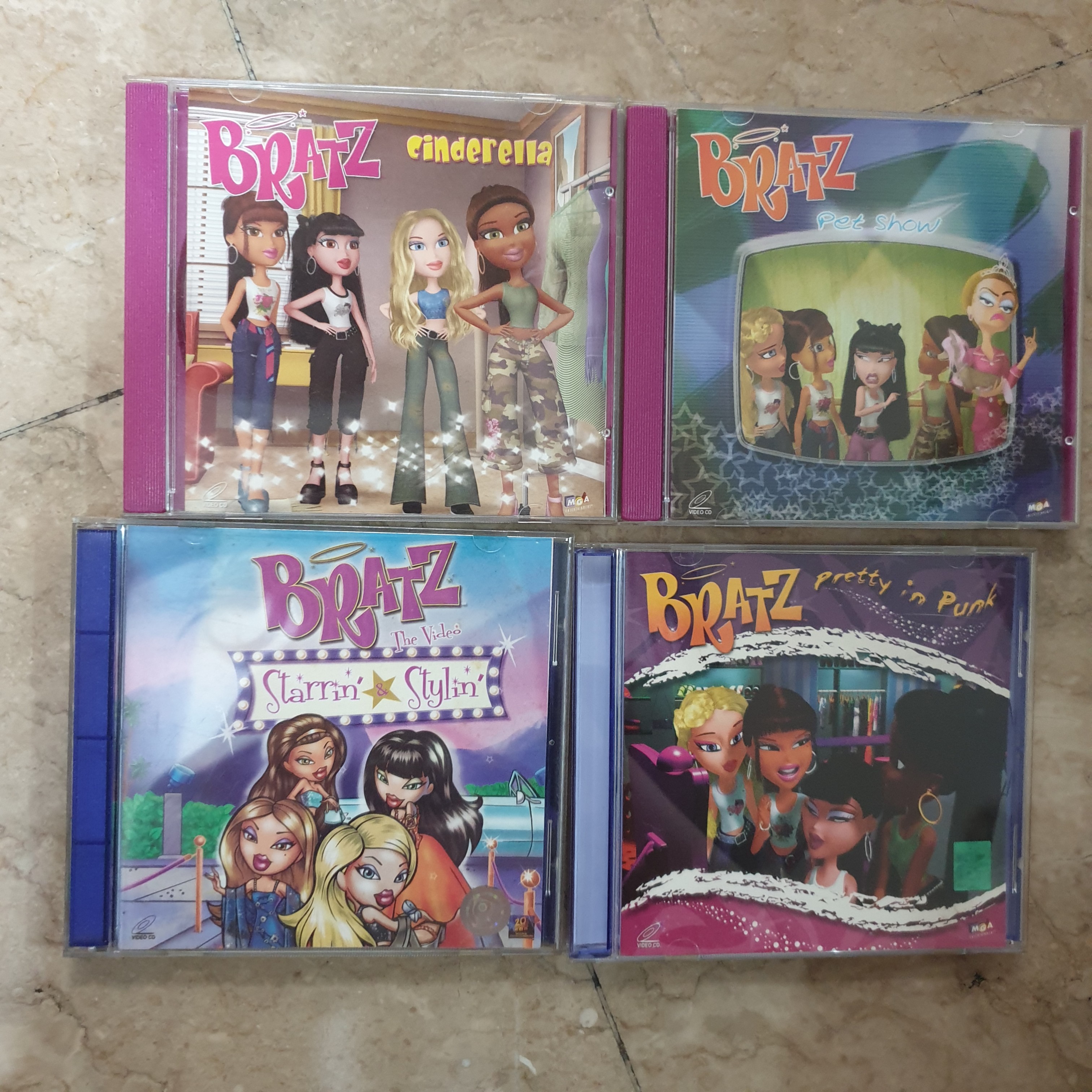 Bratz VCDs, Hobbies & Toys, Music & Media, CDs & DVDs on Carousell