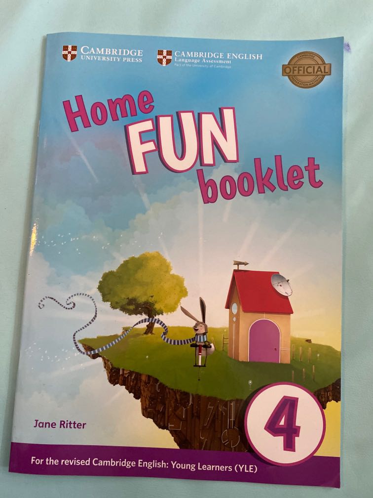 Cambridge mover Home fun booklet 4, 興趣及遊戲, 書本 & 文具, 書本及雜誌 - 補充練習 ...