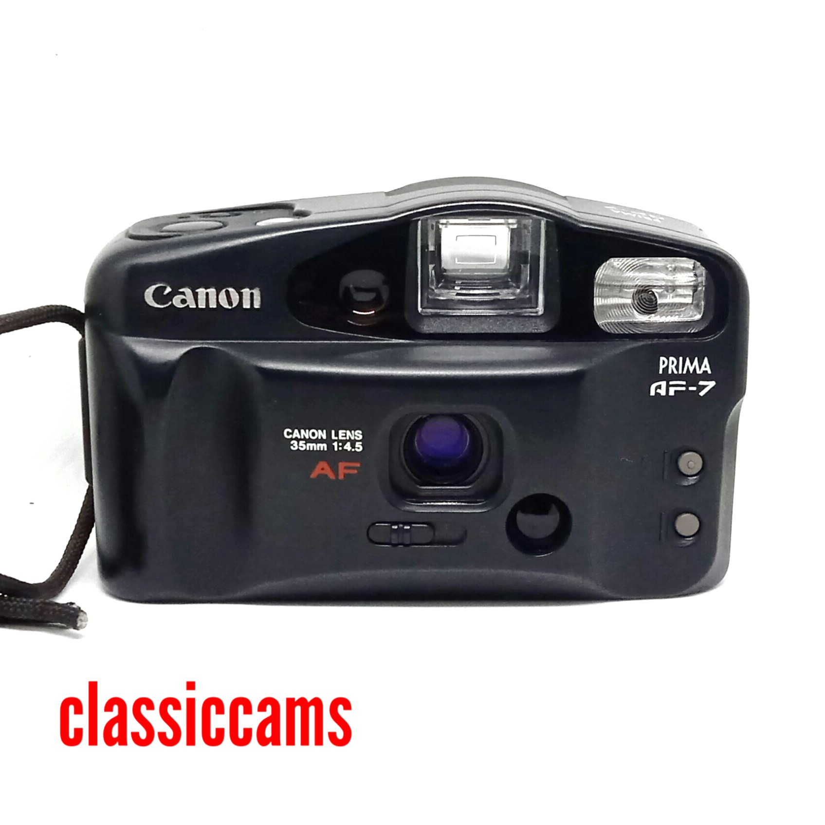 Canon Prima (Sure Shot) AF7 35mm Film Camera, Photography, Cameras on ...