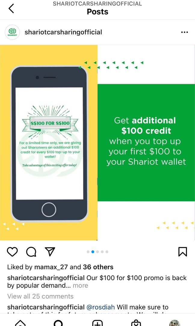 Car rental shariot, Tickets & Vouchers, Vouchers on Carousell
