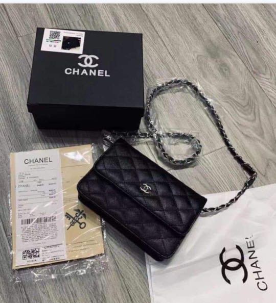 Chanel sling bag, Women's Fashion, Bags & Wallets, Cross-body Bags on ...