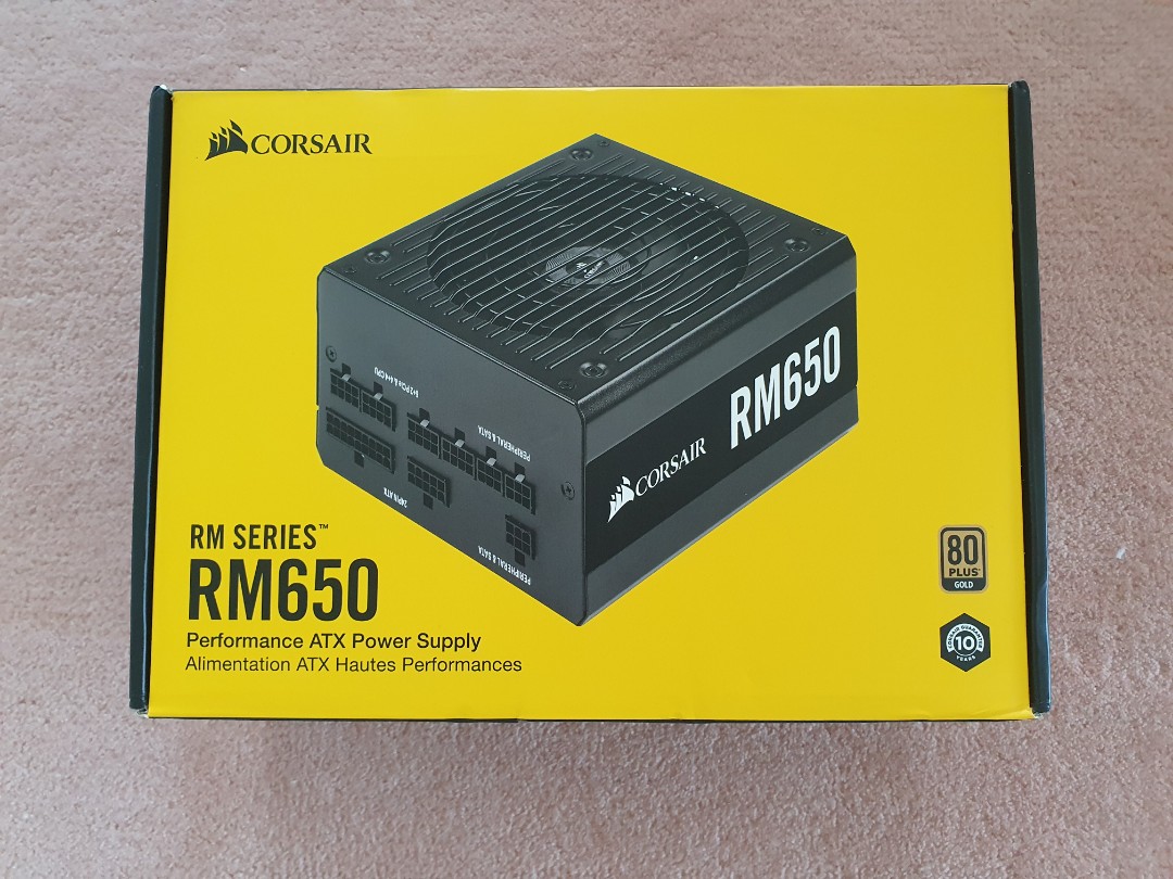 Corsair RM650 power supply, Computers & Tech, Parts & Accessories ...