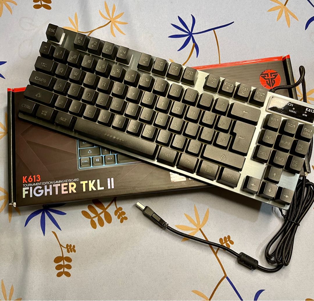 FANTECH FIGHTER TKL II, Computers & Tech, Parts & Accessories, Computer Keyboard on Carousell