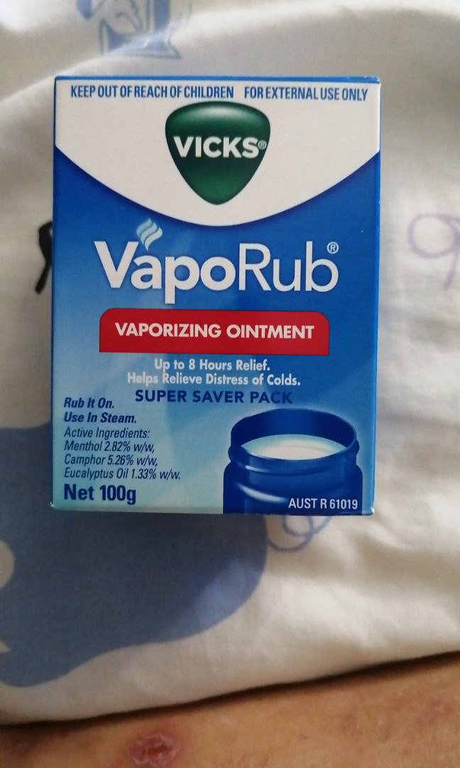 (free mail) BIG VICKS vaporub ointment 100g, Babies & Kids, Bathing ...
