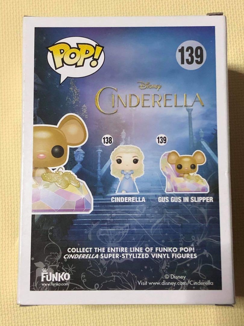 Disney Cinderella Funko Pop - Gus Gus in Slipper #139, Hobbies & Toys ...
