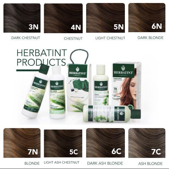 Herbatint 7N BLONDE Permanent Hair Color Gel, Beauty & Personal Care ...