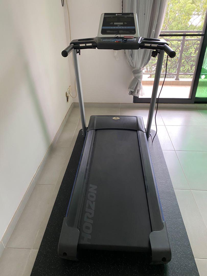 HORIZON Omega2 treadmill (foldable) 專業可摺疊跑步機, 傢俬＆家居, 其他, 家居改善及收納用品 ...