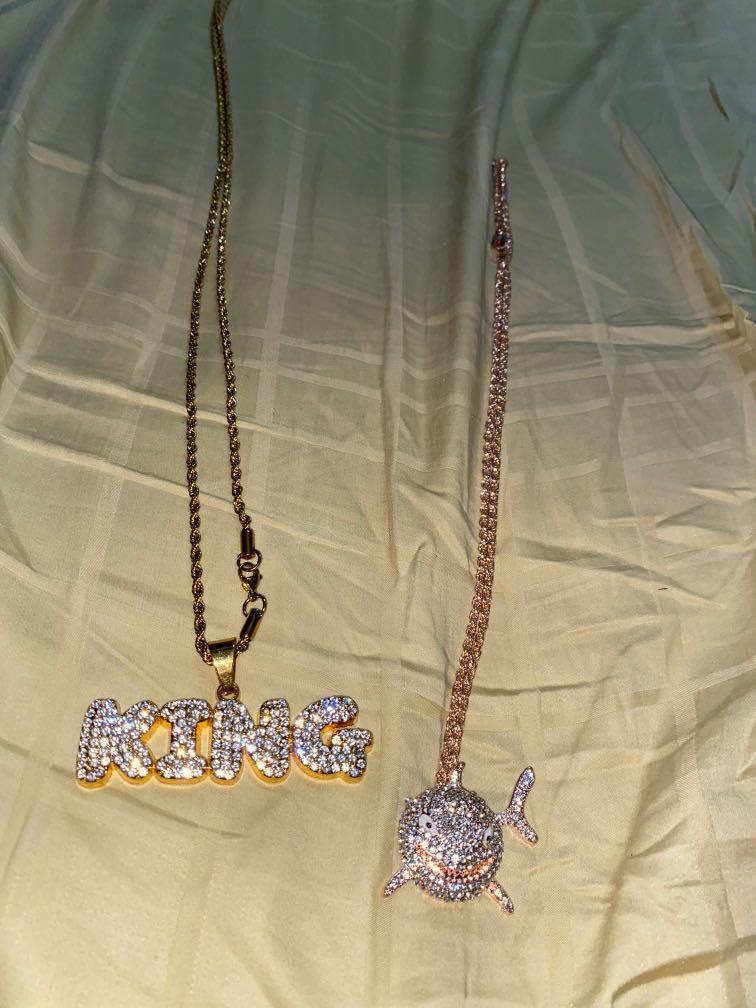 Iced out king and Tekashi 69 iced out shark, Men's Fashion, Watches ...