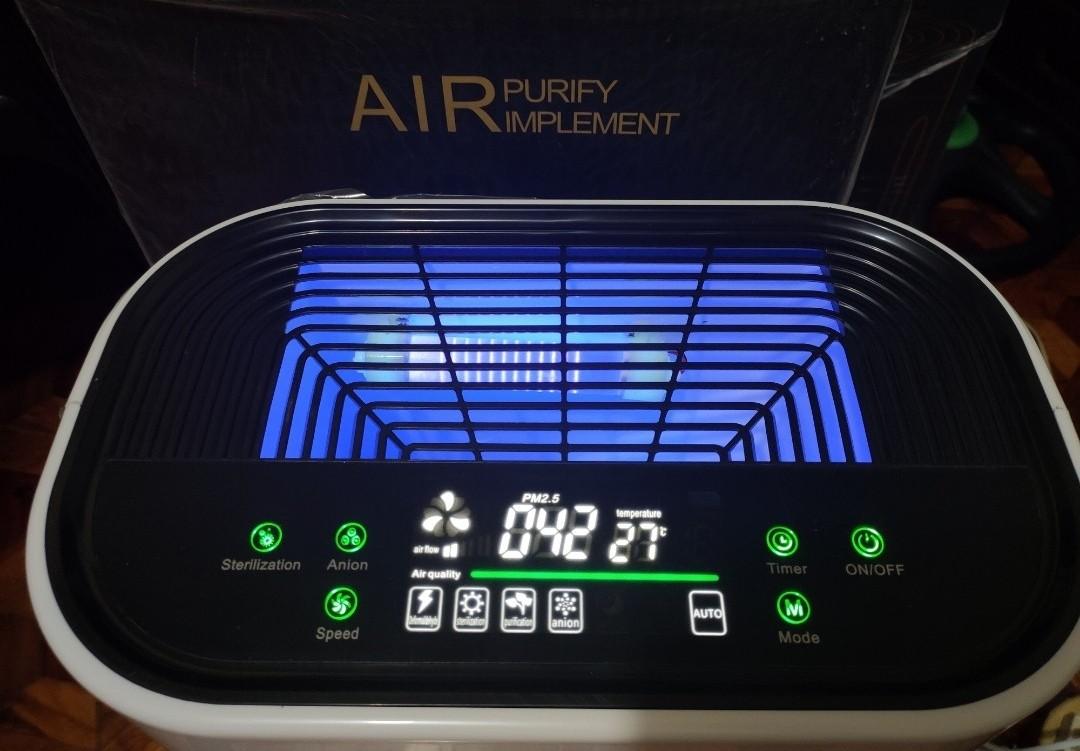 Ider Air Purifier with UV with hepa filter and anion ON HAND, TV & Home ...