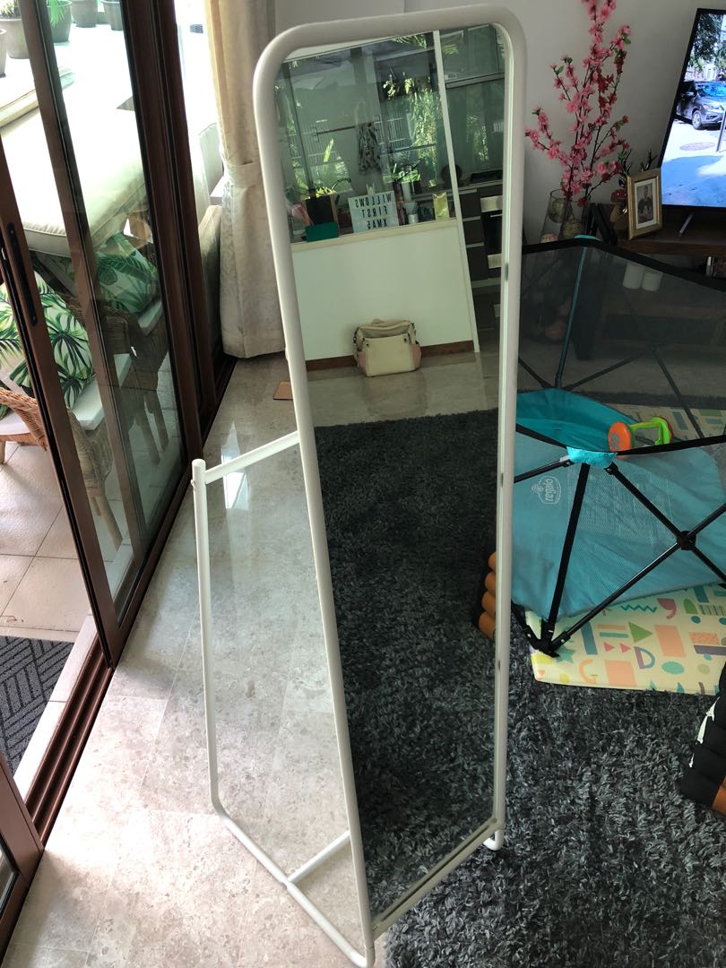 IKEA Knapper Standing Mirror, Furniture & Home Living, Home Decor ...