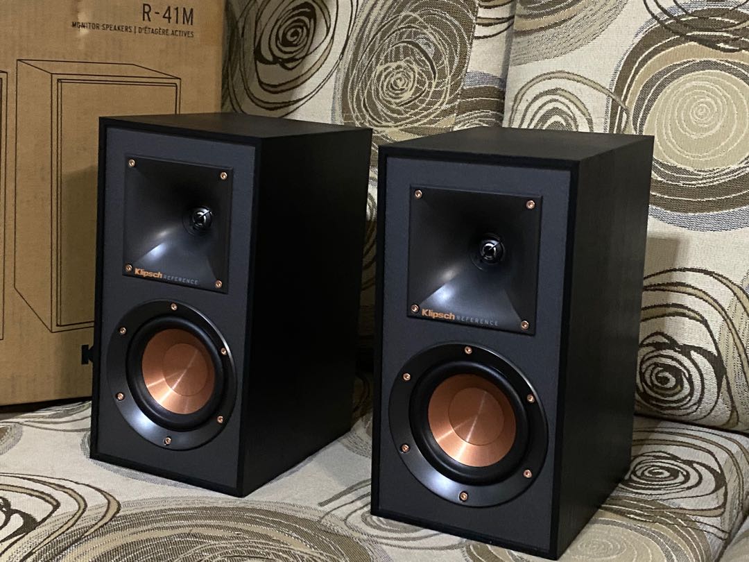 Klipsch R-41M reference Bookshelf speakers, 200W (New), Audio ...