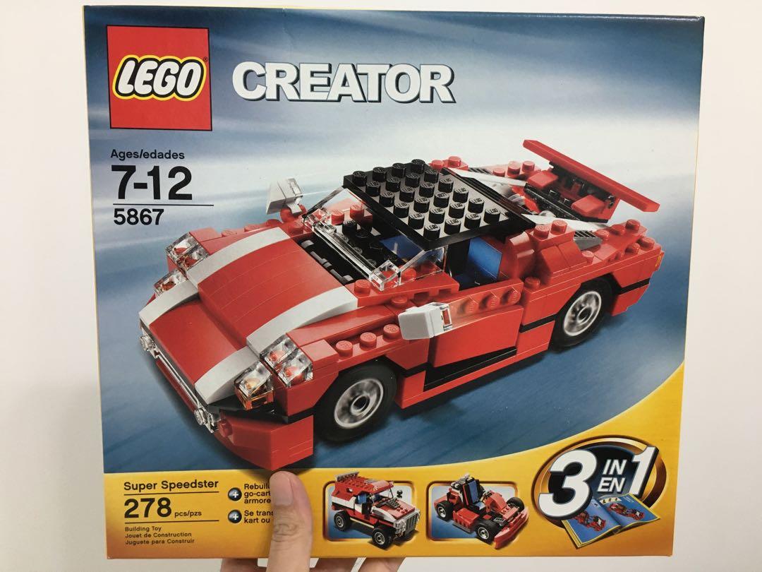 LEGO Creator 5867 Super Speedster plus Amazing Vehicles, Hobbies & Toys ...