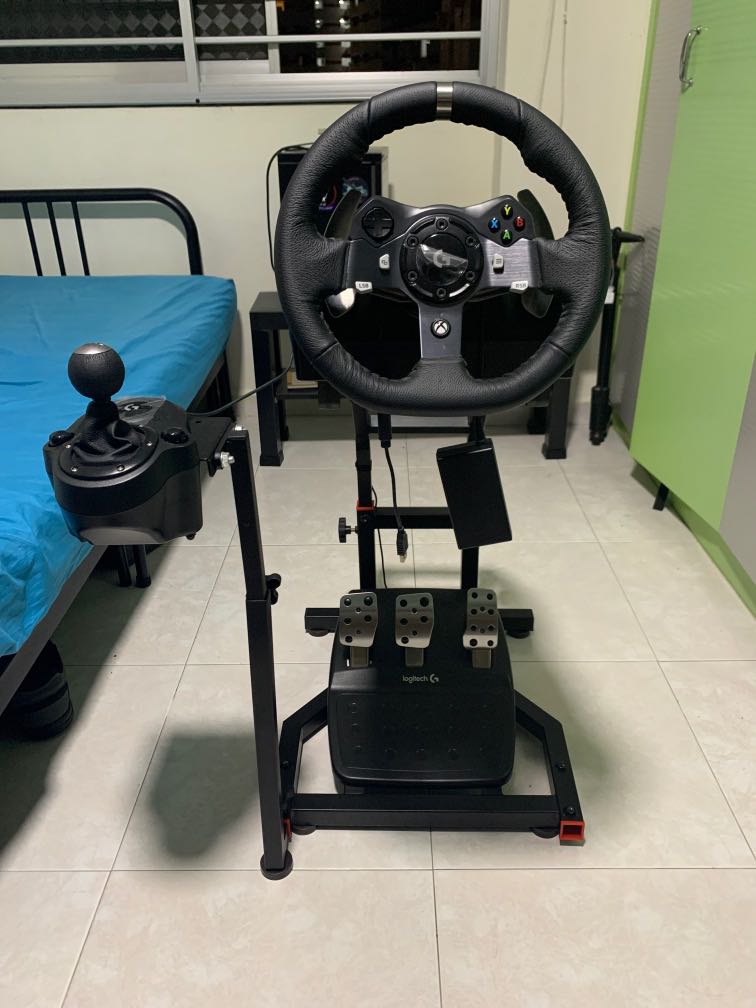 Logitech G920 Racing Wheel With Shifter, Video Gaming, Gaming ...