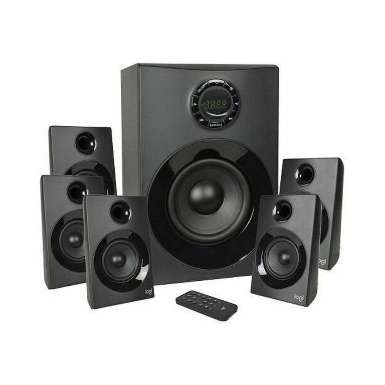 Logitech Z607 5.1 Surround Sound Speaker System with Bluetooth (Black ...