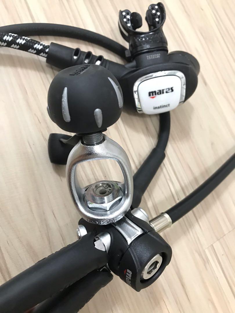 Mares MR52 一級頭 Instinct 天生好手 二級頭 備二 二用錶 近全新 1年保固 輕量化, 健康及營養品, 保健食品, 維他命 ...