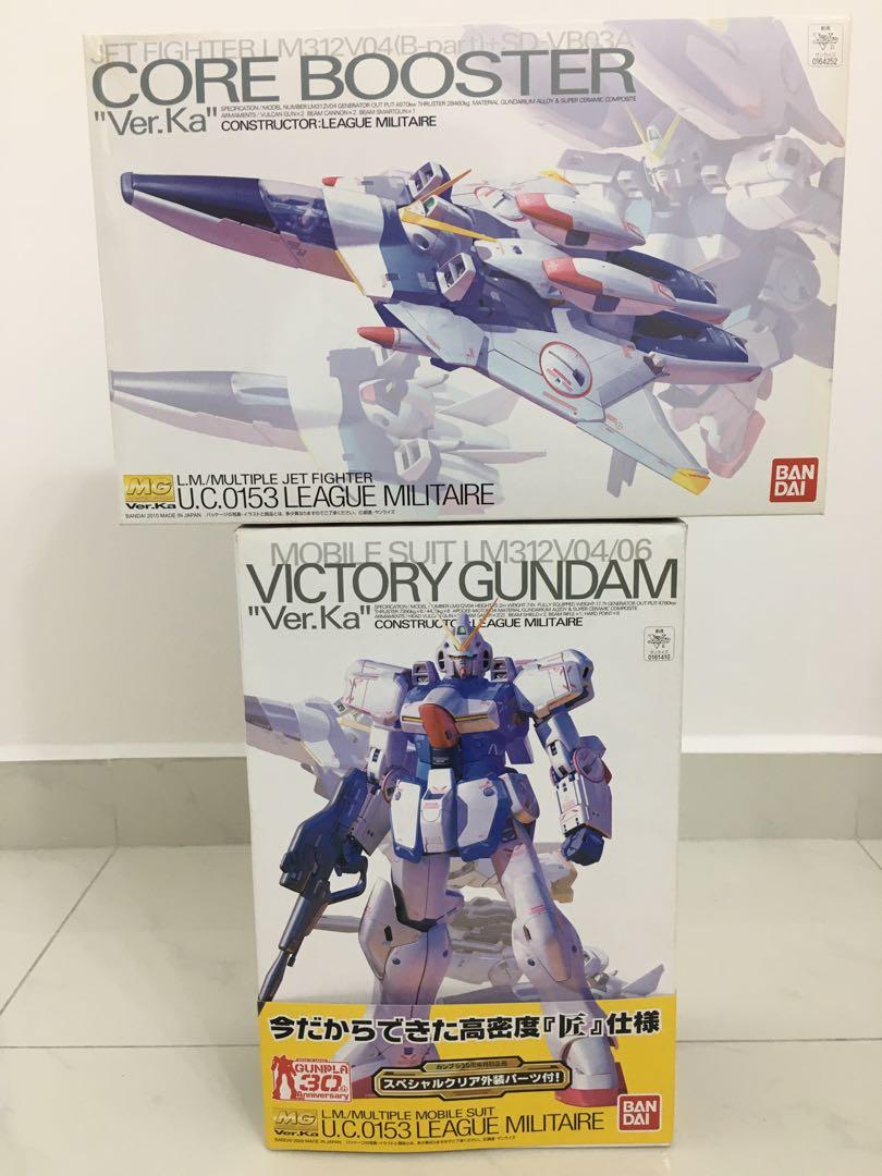 MG Victory Gundam + MG Core Booster V-Dash Gundam, Hobbies & Toys, Toys ...
