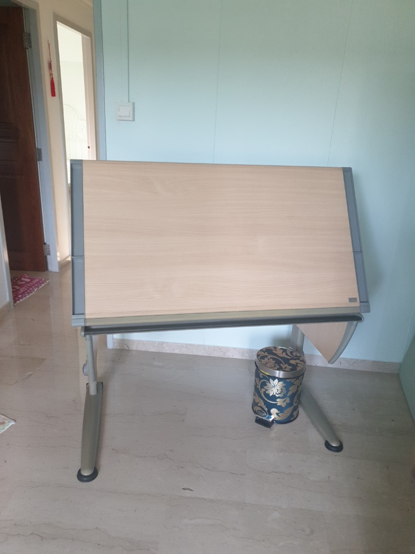 Moll Ergonomic table, Furniture, Tables & Chairs on Carousell