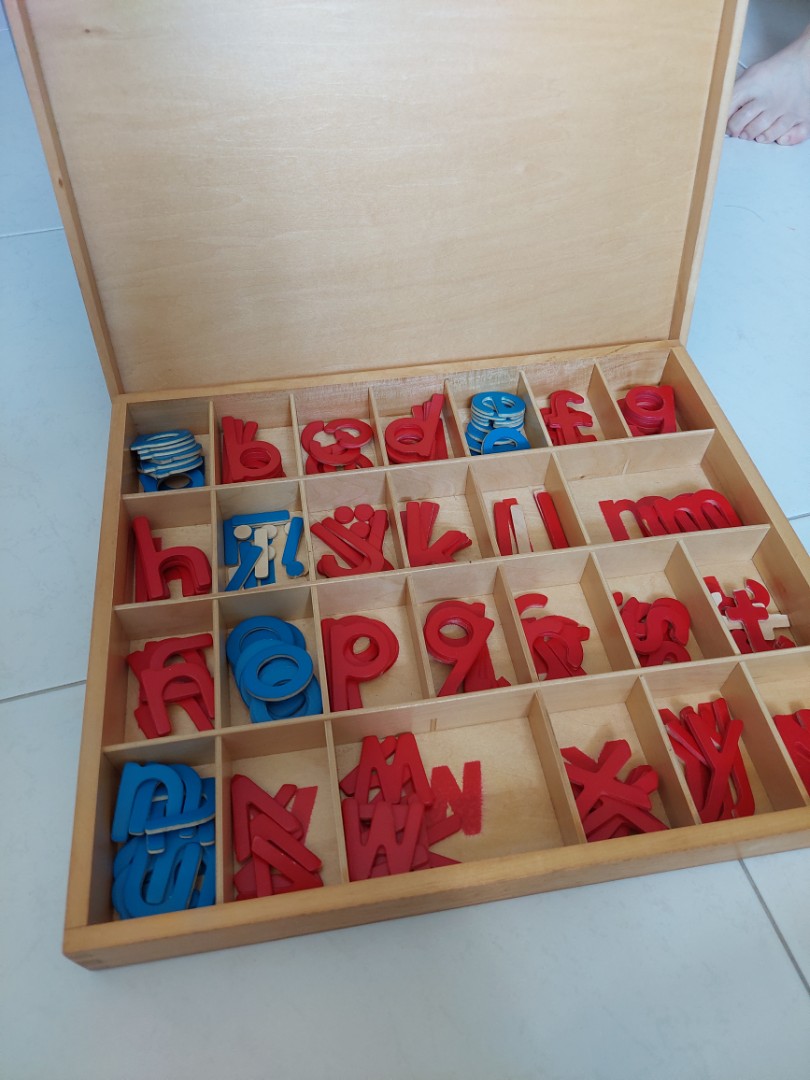 Moveable alphabets Montessori Phonics learning preschool, Hobbies ...
