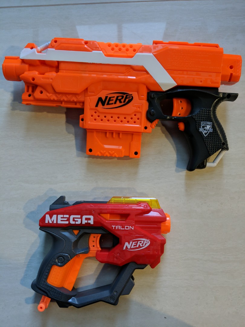 Nerf Stryfe and Mega Talon, Hobbies & Toys, Toys & Games on Carousell