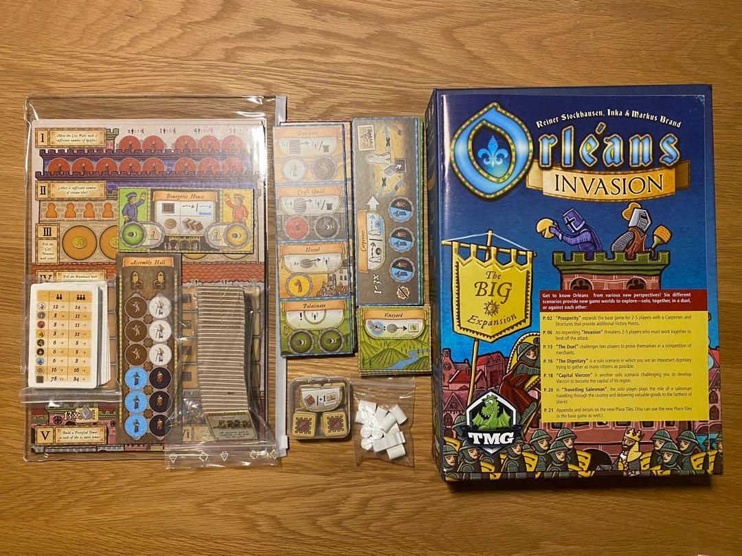 Orleans: Invasion - First Expansion - Board Game, Hobbies & Toys, Toys ...