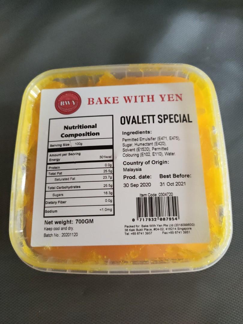Ovalette for cake, Food & Drinks, Homemade Bakes on Carousell