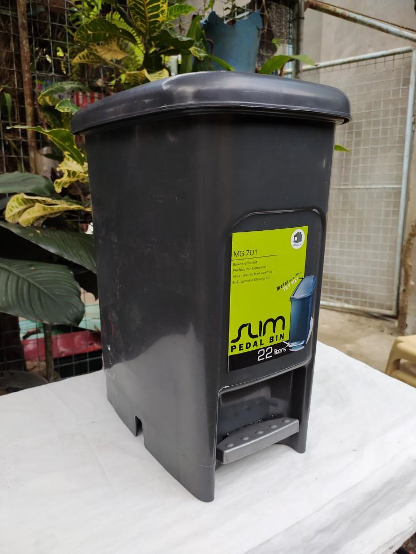 Pedal trash bin 22L megabox, Furniture & Home Living, Furniture, Other ...