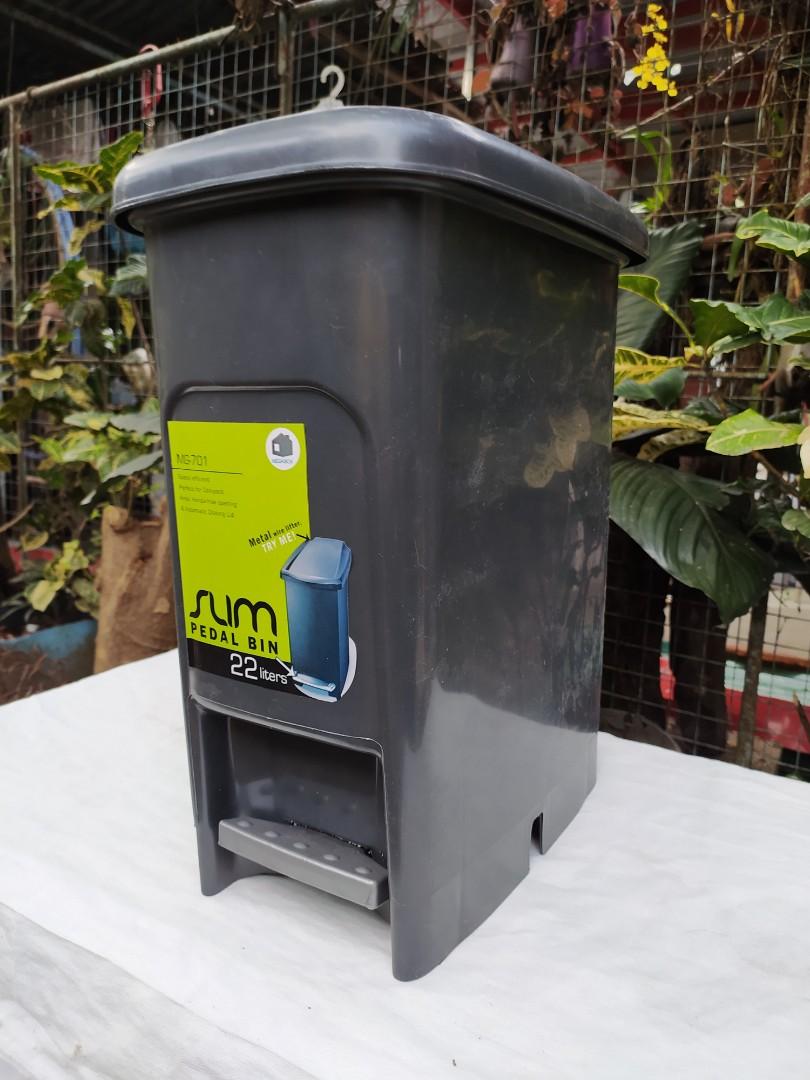 Pedal trash bin 22L megabox, Furniture & Home Living, Furniture, Other ...