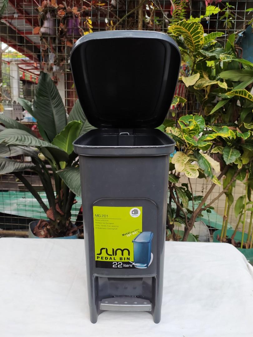 Pedal trash bin 22L megabox, Furniture & Home Living, Furniture, Other ...