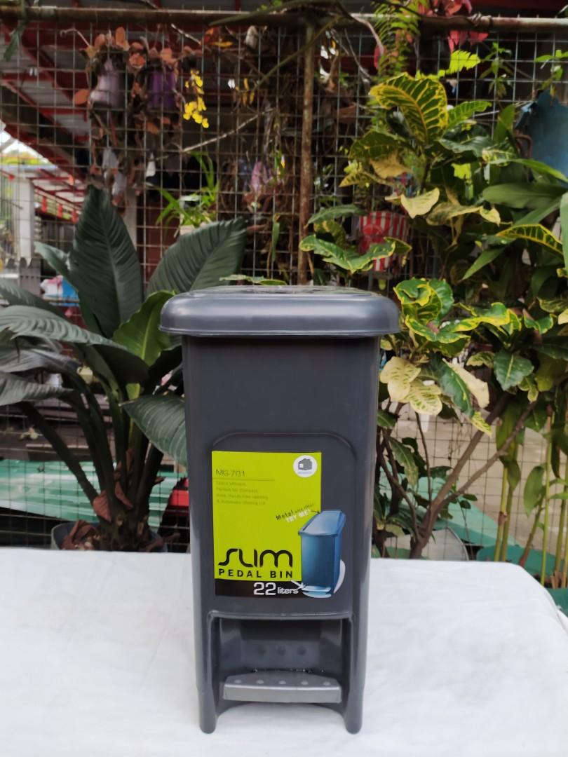 Pedal trash bin 22L megabox, Furniture & Home Living, Furniture, Other ...