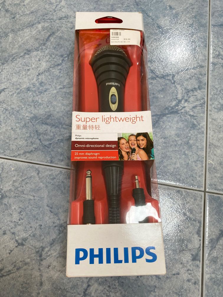 Philips Microphone, Audio, Microphones on Carousell