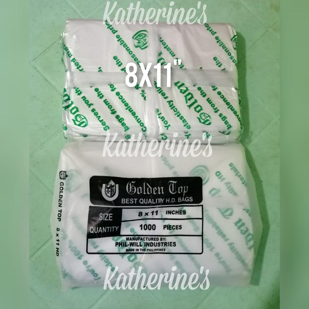 Plastic Labo Plain per bundle of 1000pcs 8x11 / 10x14 / 12x18 - Golden ...