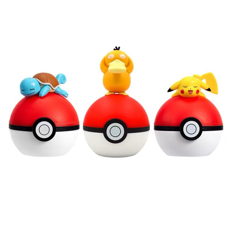 Pokemon Pikachu Squirtle Psyduck Fragrance Scent Freshener Pokeball ...