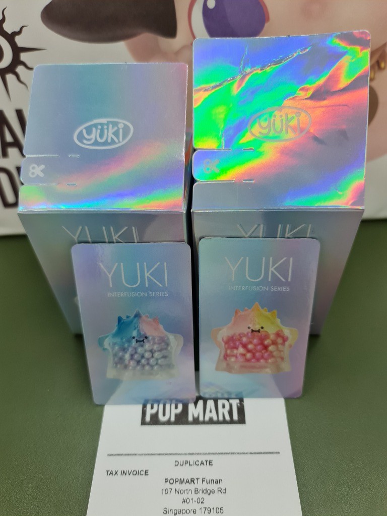 POPMART YUKI INTERFUSION SERIES 03 - GEMSTONE PINK, Hobbies & Toys, Toys & Games on Carousell