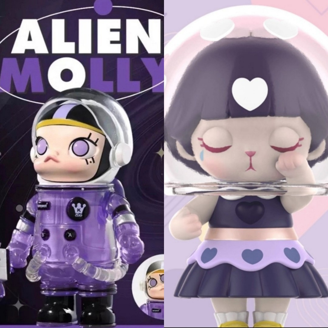 Preorder (NEW DESIGN) - Pop Mart Alien Molly Limited Edition / Bunny ...
