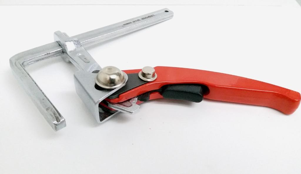 Ratchet Surface Clamp Rail Lever Workbench 平面夾 水平 軌道 F字 C字 木工 迷你 小型 快速 ...