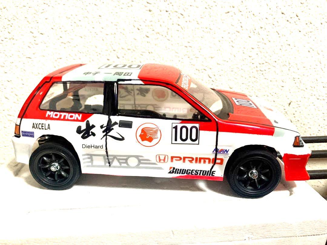 RC Car Honda Civic Idemitsu 1:10 body shell for Tamiya M05 chassis ...