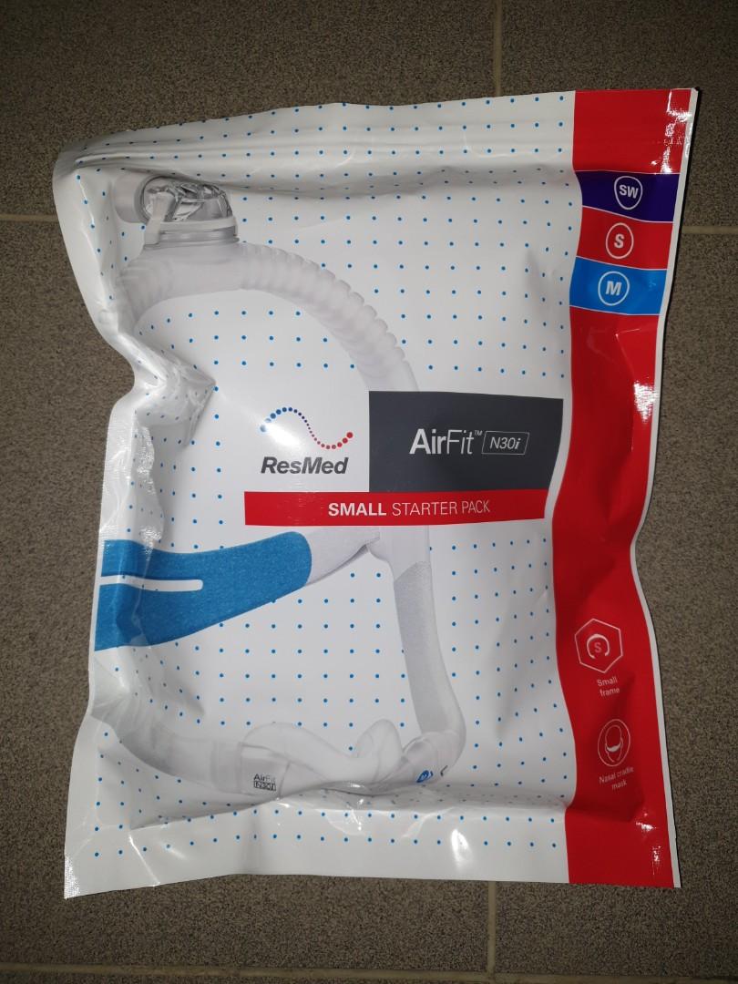 ResMed AirFit N30i CPAP small frame starter kit, Beauty & Personal Care ...