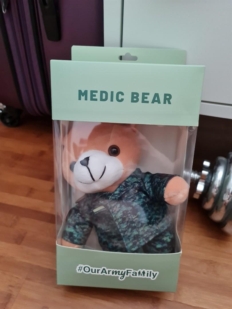 Saf Army 55 Medic Bear, Hobbies & Toys, Toys & Games on Carousell