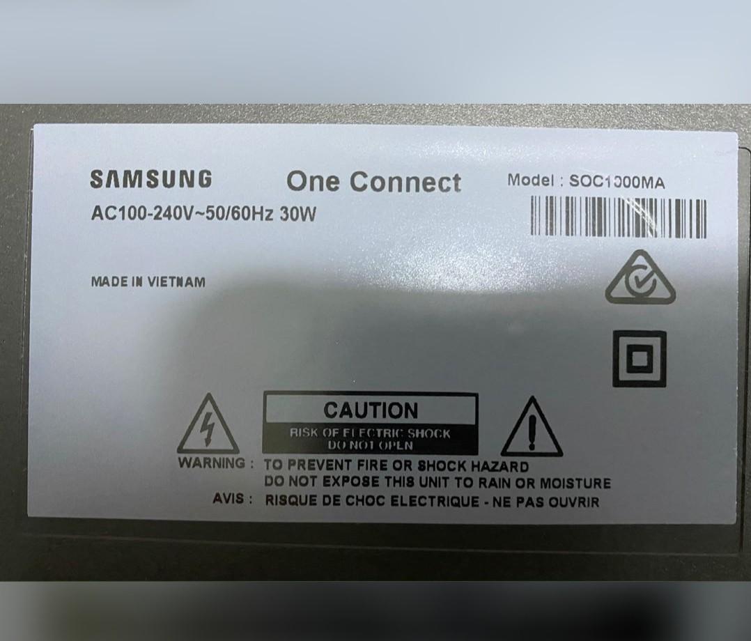 Samsung one connect box QLED -QA55Q7FAM, TV & Home Appliances, TV ...