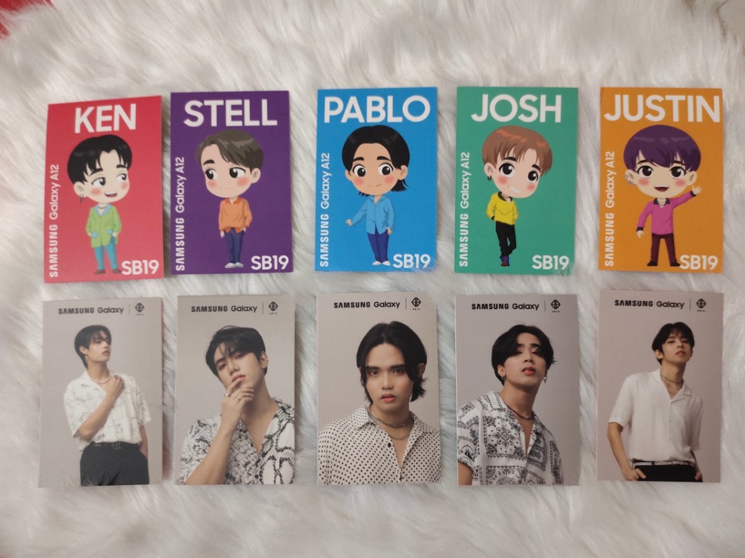 SB19 Samsung Exclusive Photocards, Everything Else, Others on Carousell