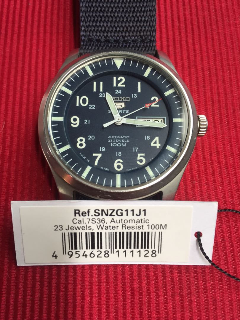 Seiko field watch, Men's Fashion, Watches & Accessories, Watches on ...