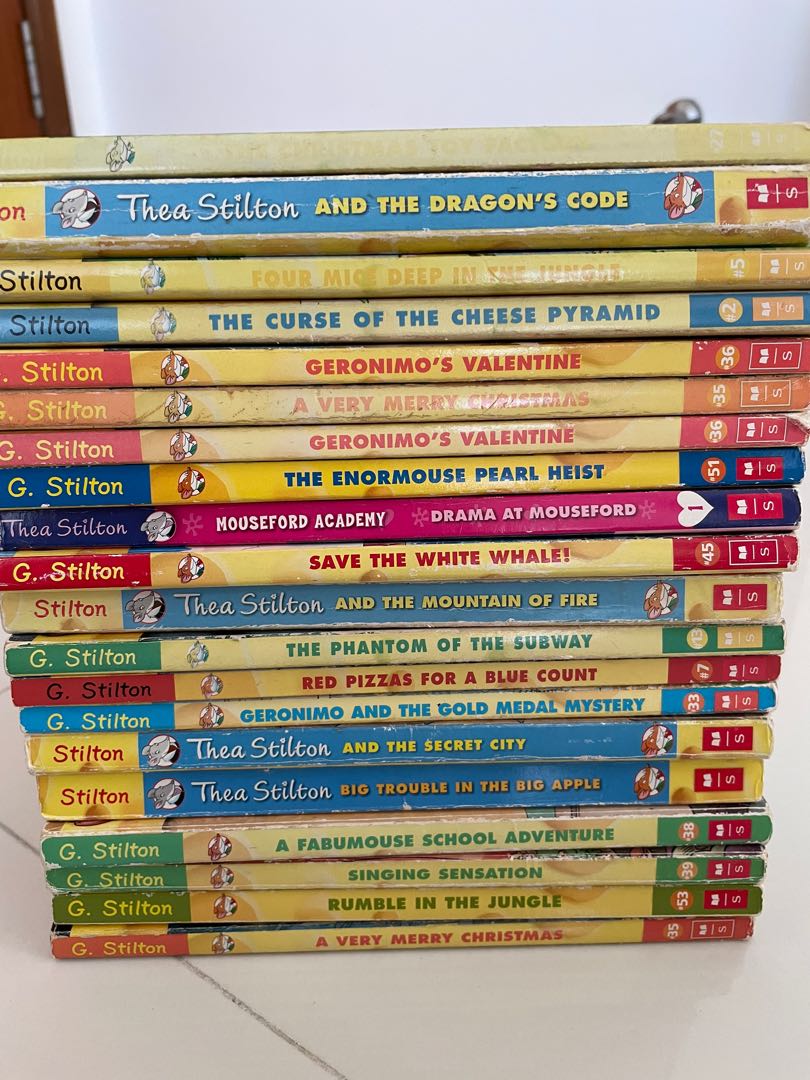 Set of 20 Geronimo Stilton books, Hobbies & Toys, Books & Magazines ...