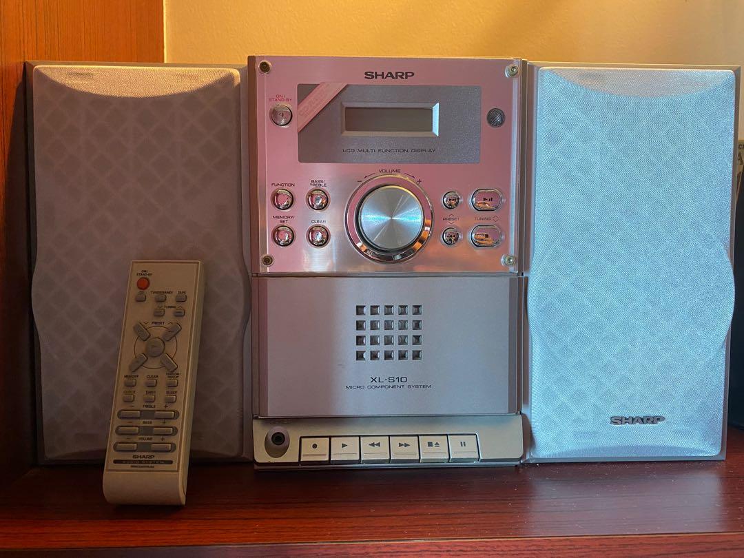 Sharp CD & Cassette player, Audio, Portable Music Players on Carousell