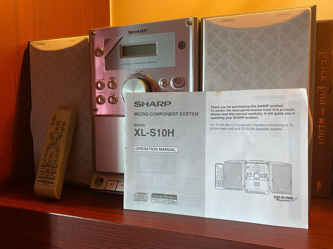 Sharp CD & Cassette player, Audio, Portable Music Players on Carousell